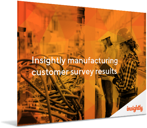 Manufacturing CRM Survey eBook | Insightly