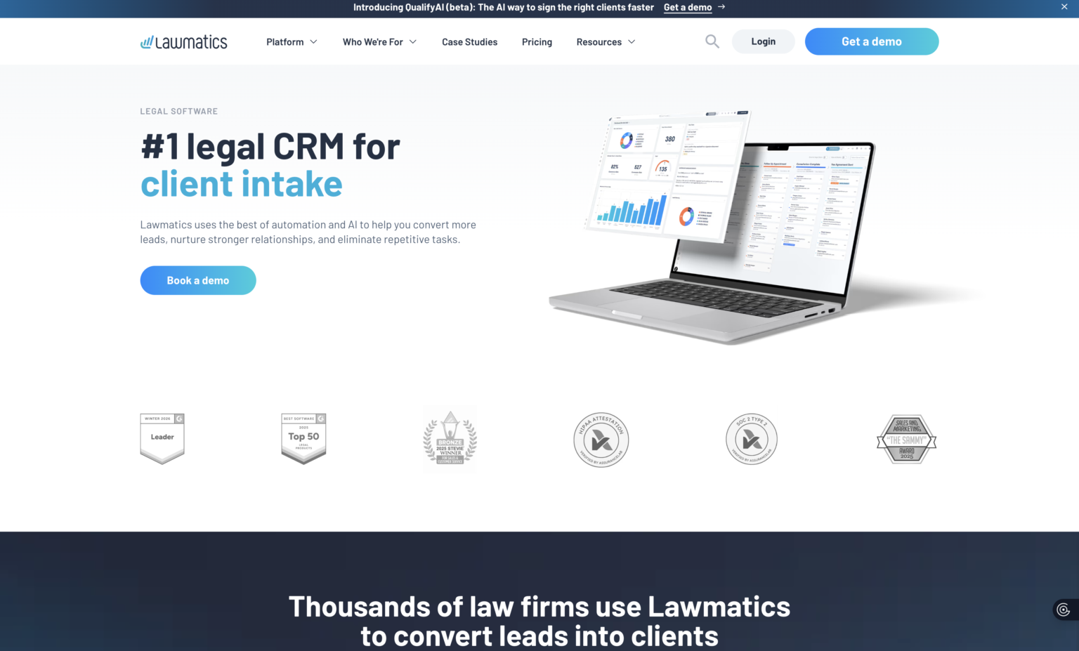 The top 7 best CRMs for law firms in 2026 (+ what you get with each)